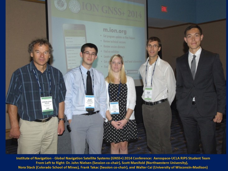 Aerospace RIPS Team Delivers Presentation at ION GNSS Conference - IPAM